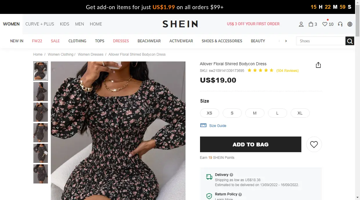 Tips for buying wholesale at Shein - 2022