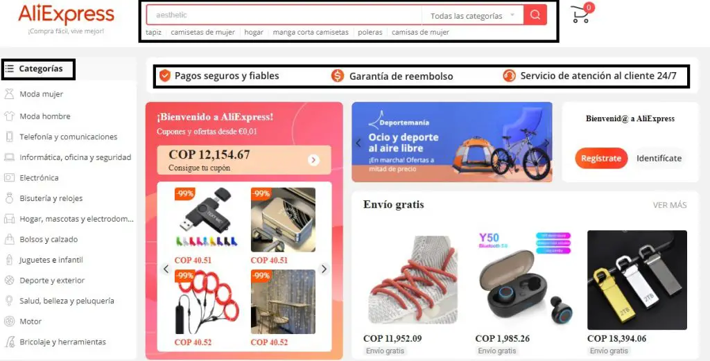 ¿Cuál conviene más: Shopee Colombia o AliExpress?
