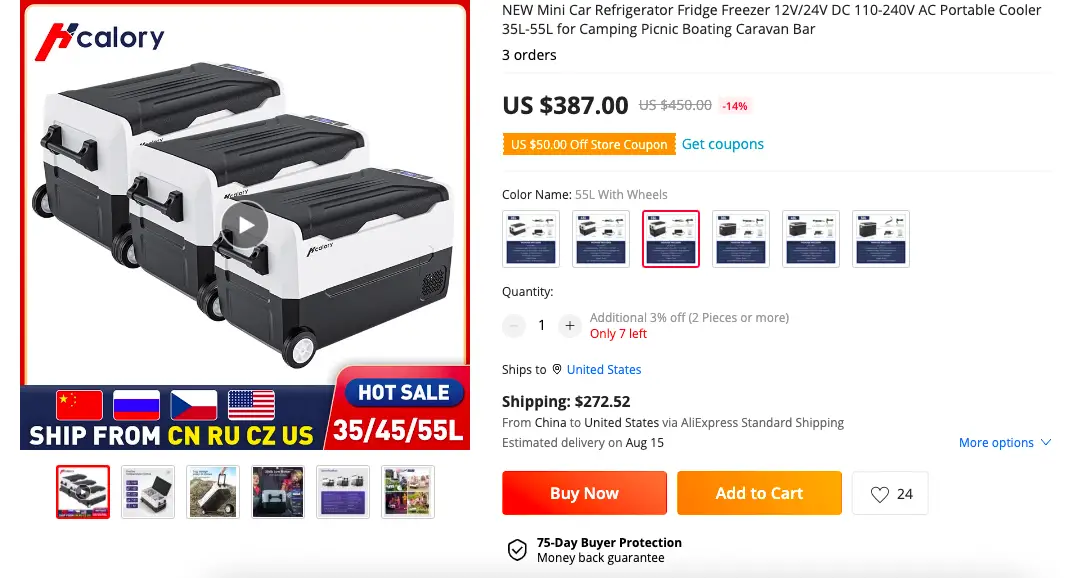 Differences between AliExpress Standard Shipping and Premium Shipping