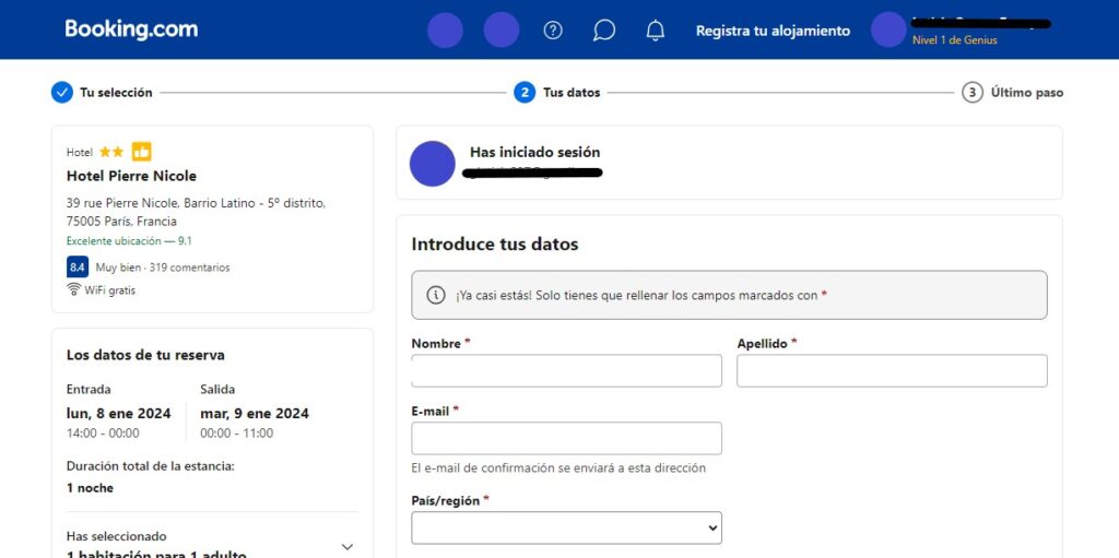 ¿Cómo veo mis reservas en Booking? 2024