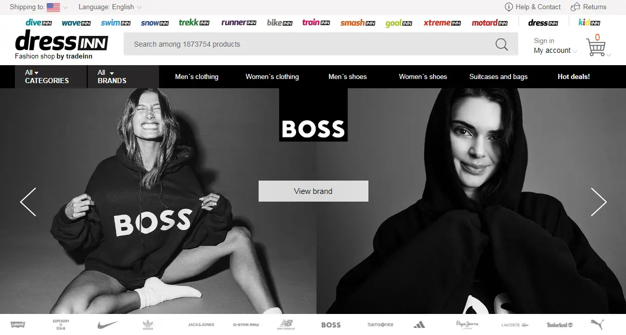 Dressinn: how to process returns and get a refund?