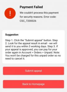 AliExpress' error codes: What are they and how to fix them at checkout?