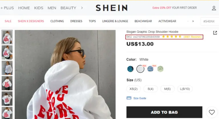 How to change the size of an already paid Shein order